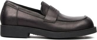 Maison Margiela Homme, Chaussures, Noir, Taille: 43 EU Mocassin en cuir