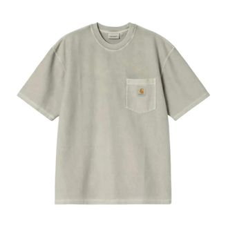 Carhartt Work in Progress S/S Loose Pocket T-Shirt - - Tops - Herren - Gr&uuml;n - S