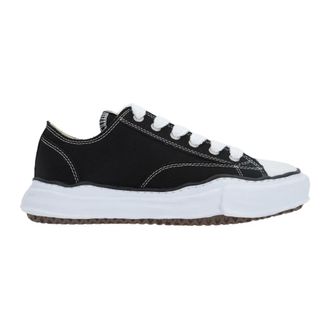 Miharayasuhiro Mihara Yasuhiro, Femme, Chaussures, Noir, Taille: 45 EU Baskets Basse en Toile Noire