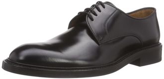Lottusse HARRYS L6710, Herren Derby Schn&uuml;rhalbschuhe, Schwarz (Jocker PELAR Negro), 43.5 EU