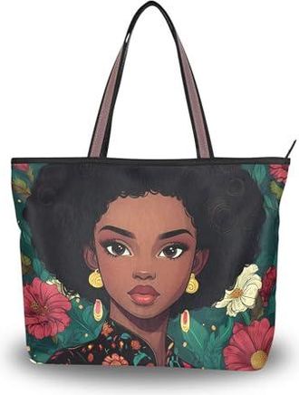 Alaza Grand sac fourre-tout, sac à bandoulière pour femme, sacs à main décontractés de grande capacité, sac à main décontracté pour femme, équitation dun él