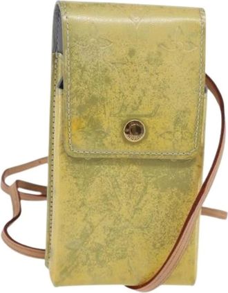 Louis Vuitton Pre-owned &Eacute;tui &agrave; cigarettes - Femme - Pre-owned - Jaune - Taille: ONE Size