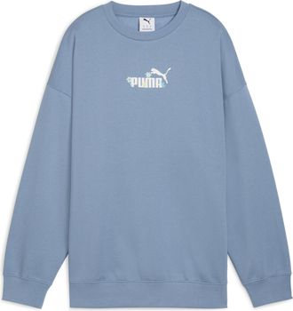 Puma Damen Essentials Nature 2.0 Oversized Sweatshirt S, Cool Blue