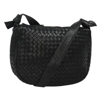 Bottega Veneta Sac bandouli&egrave;re vintage Pre-owned - Femme - Pre-owned - Noir - Taille: ONE Size