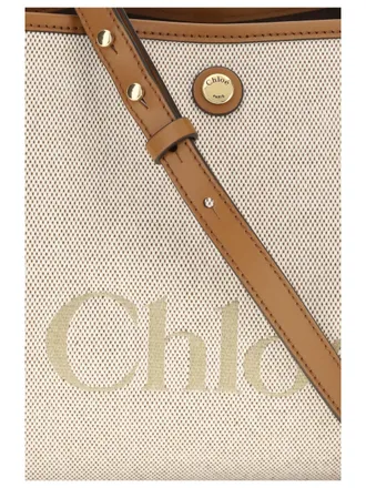 Chlo&eacute; Clover Shoulder Bag - Brown