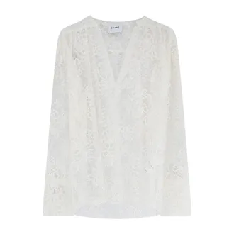 Nude Nude, Femme, Blouses et Chemises, Blanc, Taille: 36 FR Chemises Nude