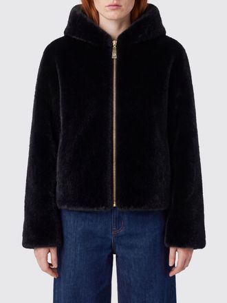 Liu Jo Kapuzenjacke aus Kunstpelz mit Rei&szlig;verschluss