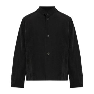 Issey Miyake Veste &agrave; col montant - Homme - Vestes - Noir - Taille: L