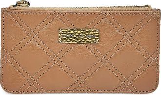 Marc Jacobs portefeuille en cuir &agrave; design matelass&eacute; - Tons neutres