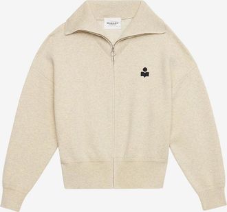 Isabel Marant Cardigan Axelle - Femme - Gris Clair - Taille 34 - Marant &Eacute;toile