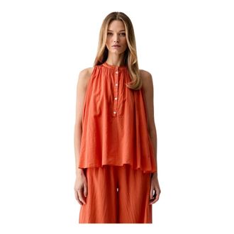 Vicolo Damen, Oberteile, Orange, LGr&ouml;&szlig;e