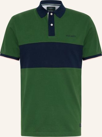 Hackett Piqu&eacute;-Poloshirt gruen