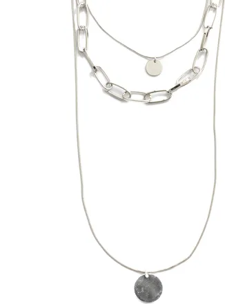 Luxenter Rhodium Finish Halskette - Hanoi