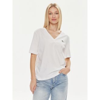 Lacoste T-Shirt TF7300 Wei&szlig; Regular Fit
