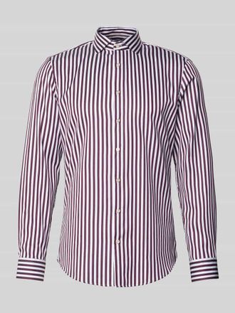 Jake*s Slim Fit Business Hemd aus Baumwolle mit Haifischkragen
