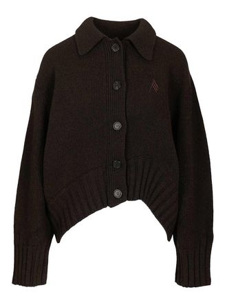The Attico Cardigan - Marron