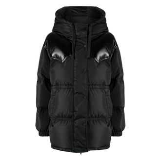 Stand Studio Schwarze Puffer- & Daunenjacke - - Jackets - Damen - Schwarzk - 2XS