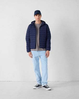 Jott Doudoune l&eacute;g&egrave;re stretch &agrave; capuche Marine Frantz - Taille XXL