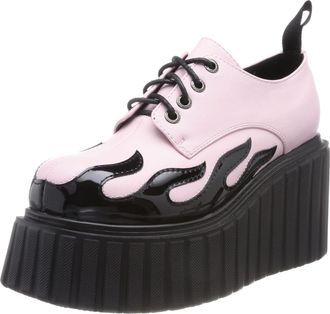 Lamoda Damen Girls On Tour Wedges, Pink Flame, 37 EU