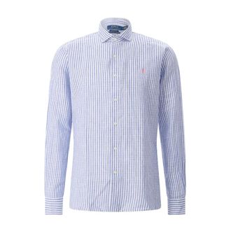 Polo Ralph Lauren Homme, Chemises, Multicolore, Taille: XL Chemise Ray&eacute;e en Lin et Coton