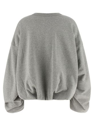 Dries Van Noten Womens Gray Cotton Sweatshirt Clothing