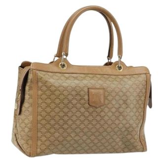 Celine Pre-owned Canvas Hand Bag - - Pre-owned - Damen - Beige - ONE SIZE