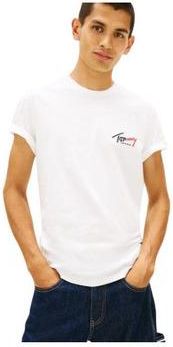Tommy Jeans TEE SHIRT BLANC - ECRU - XL