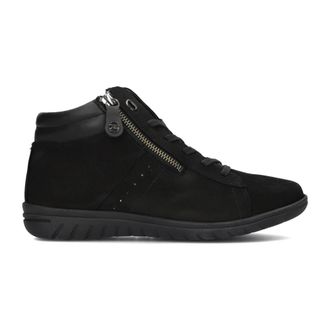 Hartjes Schwarzer High-Top Sneaker mit Rei&szlig;verschluss - - Shoes - Damen - Schwarzk - 37 EU