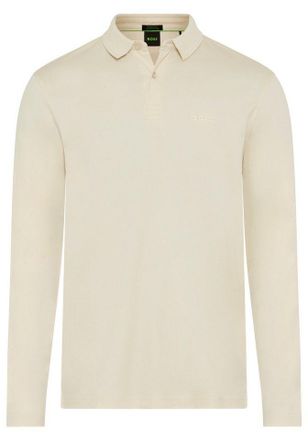 HUGO BOSS Langarm-Poloshirt Pirol Langarm, regular fit, Logo-Stickerei