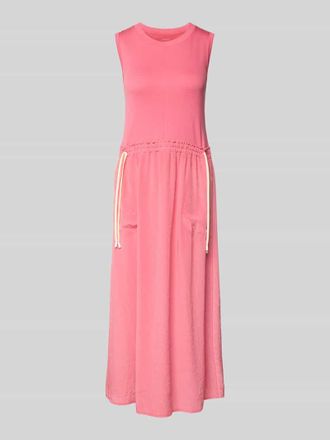 Marc Cain Maxikleid mit Kordelzug an der Taille