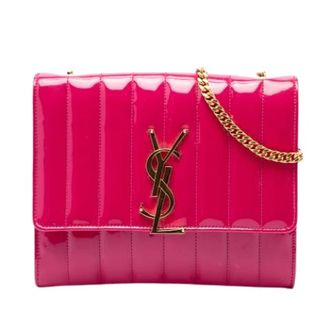 Saint Laurent Pre-owned Vicky Crossbody - - Pre-owned - Damen - Rosa - ONE SIZE
