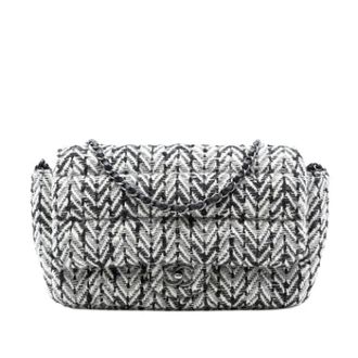 Chanel Pre-owned Tweed Flap Schultertasche - - Pre-owned - Damen - Mehrfarbig - ONE SIZE