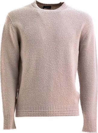 Drumohr pull texturé à col rond - Tons neutres