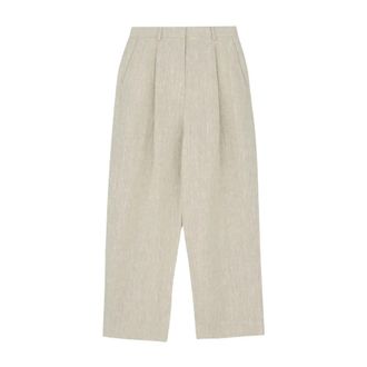 Skall Studio Bob Leinenhose - - Trousers - Damen - Beige - M