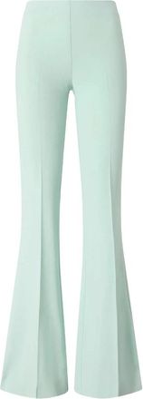 Pinko Pinko, Femme, Pantalons, Vert, Taille: 40 FR Pantalon &Eacute;vas&eacute; &agrave; Ourlet Large