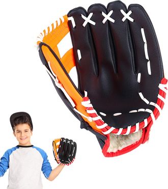 Generico Softball-Sporthandschuhe, Baseballhandschuhe für Kinder, verdickte Baseball-Handschuhe für Kinder, Jugendliche und Erwachsene, bequemer Handschuh und 