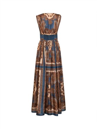 Zimmermann Womens Maxi Dress Mahon Paisley Silk Multicolour