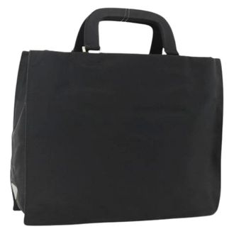 Prada Sac &agrave; main Vintage en nylon Pre-owned - Femme - Pre-owned - Noir - Taille: ONE Size