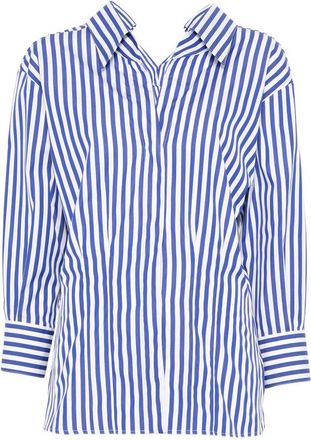 Givenchy Striped V-neck Shirt