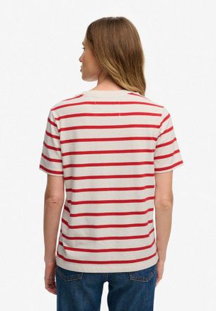 Superdry Kurzarmshirt Heritage Hamptons Stripe Tee