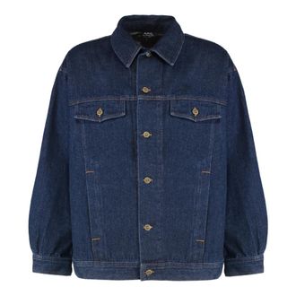 A.P.C. Elvis Jacket - - Jackets - Herren - Blau - L