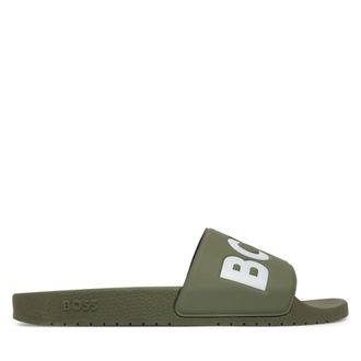 HUGO BOSS Pantoletten BOSS Aryeh 50536835 Gr&uuml;n