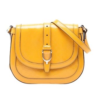 Gucci Sac bandouli&egrave;re Stirrup Pre-owned - Femme - Pre-owned - Jaune - Taille: ONE Size