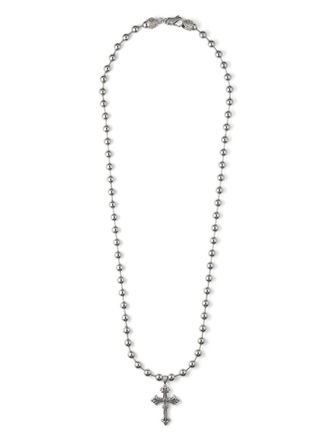 Emanuele Bicocchi collier à pendentif croix - Argent