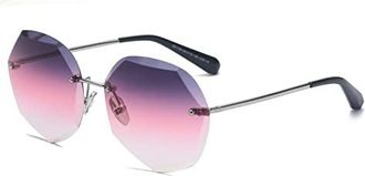 Generic Lunettes de soleil sans monture à large monture pour hommes et femmes pare-soleil de vacances en plein air (couleur : B, taille : moyen) 2026