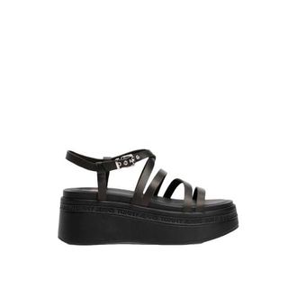 Tommy Hilfiger Tommy Jeans Sandales compensées Noir EN0EN02756, Noir, 39 EU