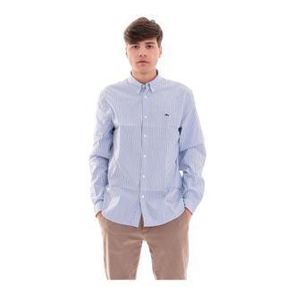 Lacoste Homme, Chemises, Bleu, Taille: 3XL Chemise Manches Longues M