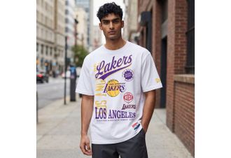 New Era Print-Shirt NBA GRAPHICS Los Angeles Lakers