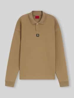 HUGO BOSS Oversize Fit Sweatshirt aus Baumwoll-Mix Modell Dabins