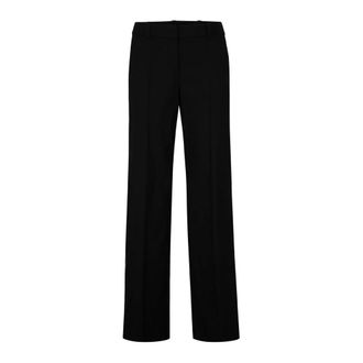 Windsor Woll Business Hose - - Trousers - Damen - Schwarzk - XS